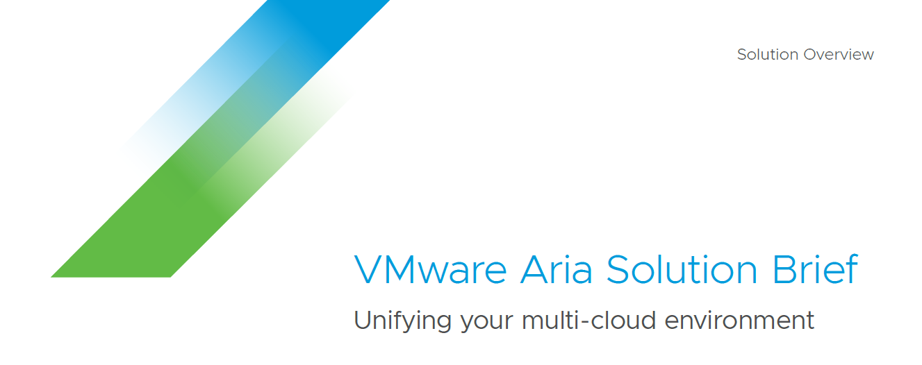 VMware Aria Solution Brief